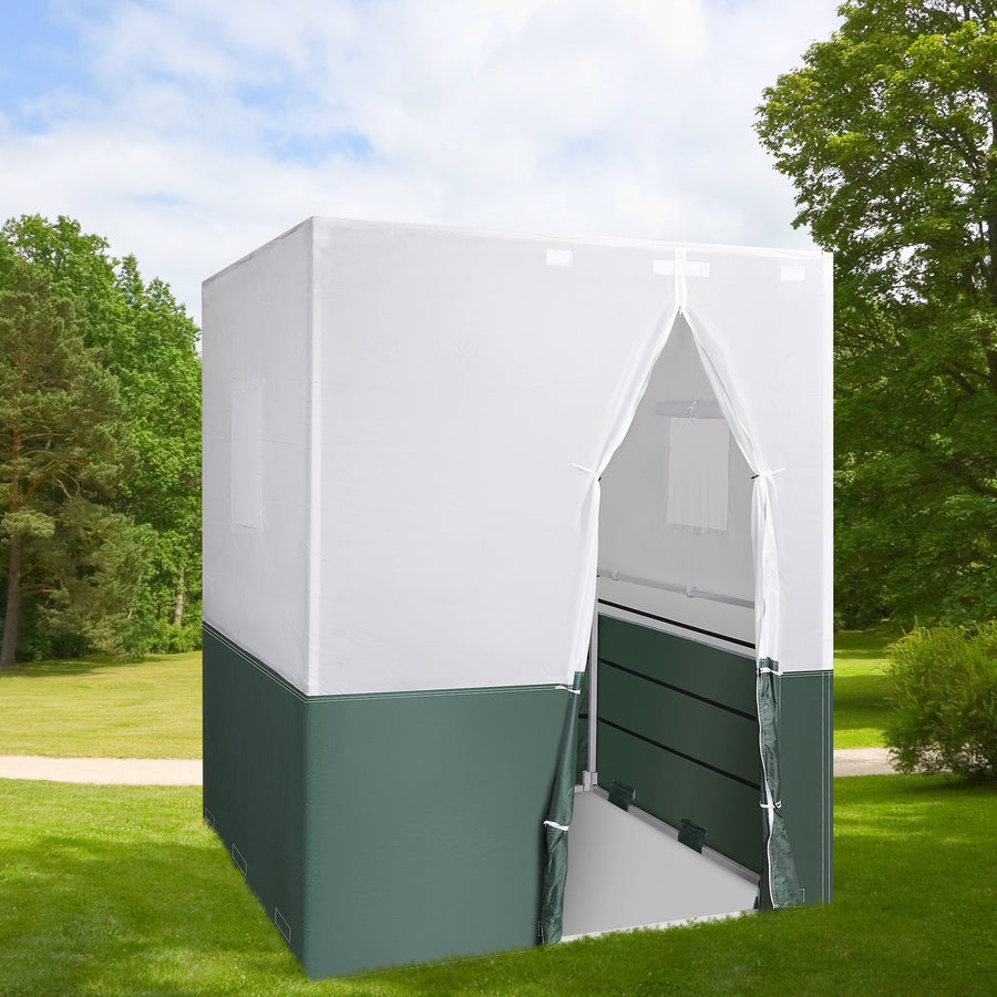 Magic Extendable Sukkah – (Large) 6×6′ to 10×10′ – Sukkat Rachamim